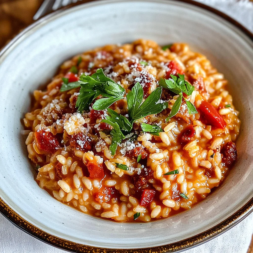Jamie Oliver Chicken Sausage Risotto